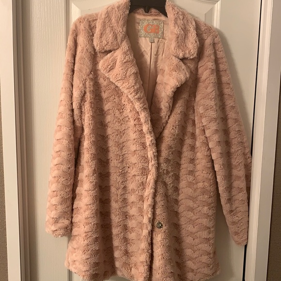 Gianni Bini | Jackets & Coats | Gb Pink Fur Coat | Poshmark